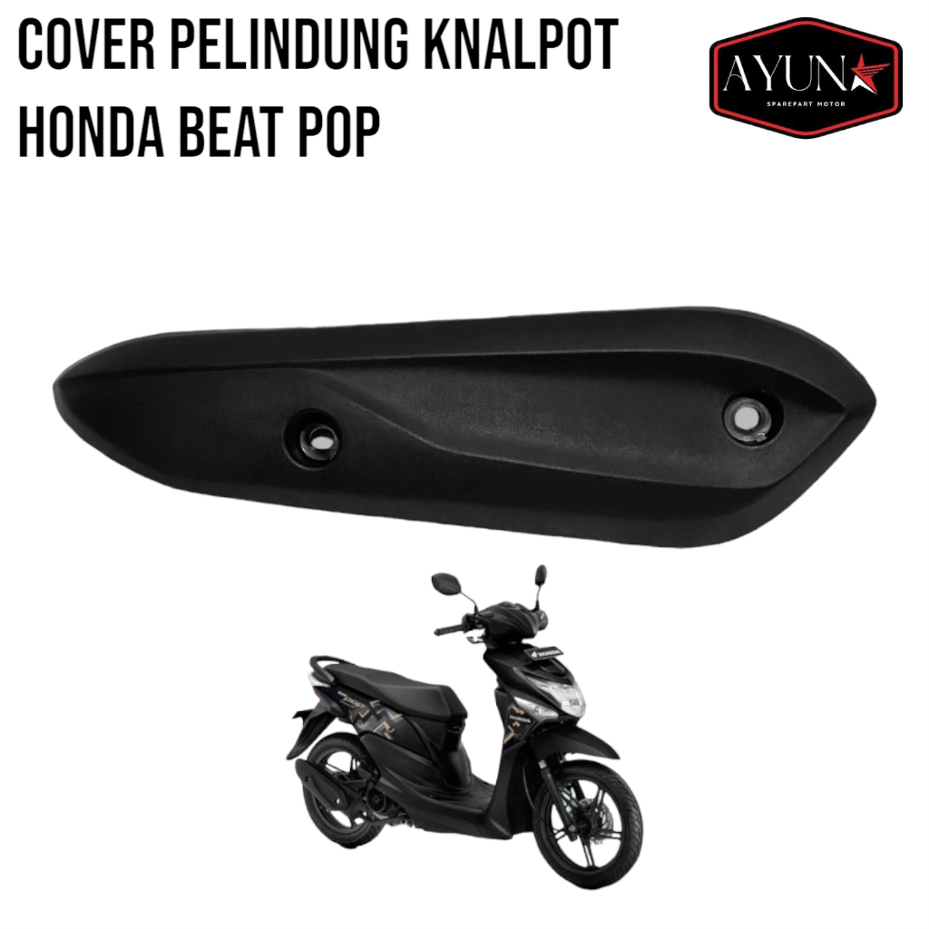 Jual Cover tutup knalpot Honda beat pop cover pelindung knalpot beat ...