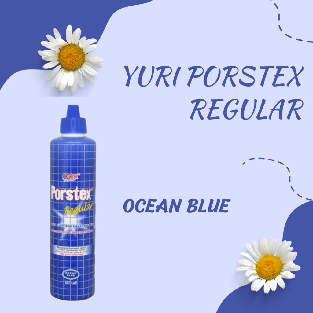 Jual Yuri Porstex Reg Ocean Blue 700 ml | Shopee Indonesia