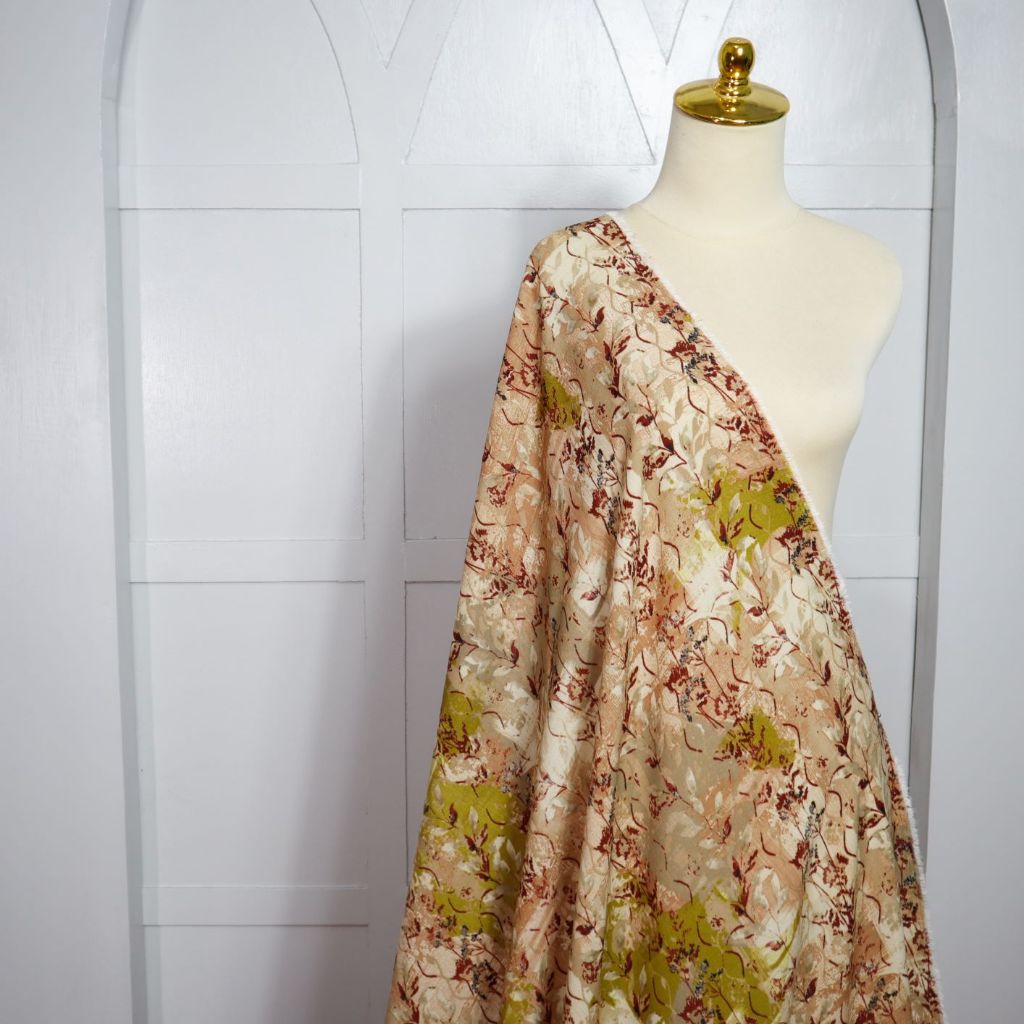 Jual kain linen crape motif kain meteran per 50 cm | Shopee Indonesia