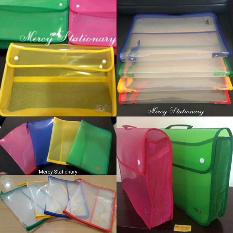Jual Map Resleting Map Kancing Zipper & Button Folder - Zipper School ...