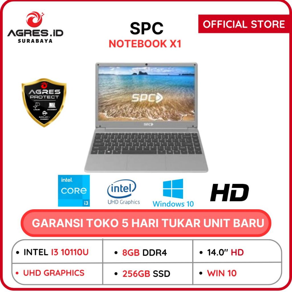 Jual SPC NOTEBOOK X1 Note I3 10110 8gb 256gb SSD 14.0 HD Windows 10 ...