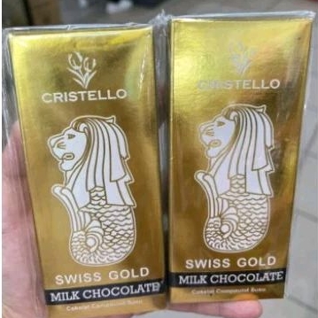 Jual CRISTELLO COKLAT BAR 100GR SWISS GOLD MERLION SINGAPORE | Shopee ...