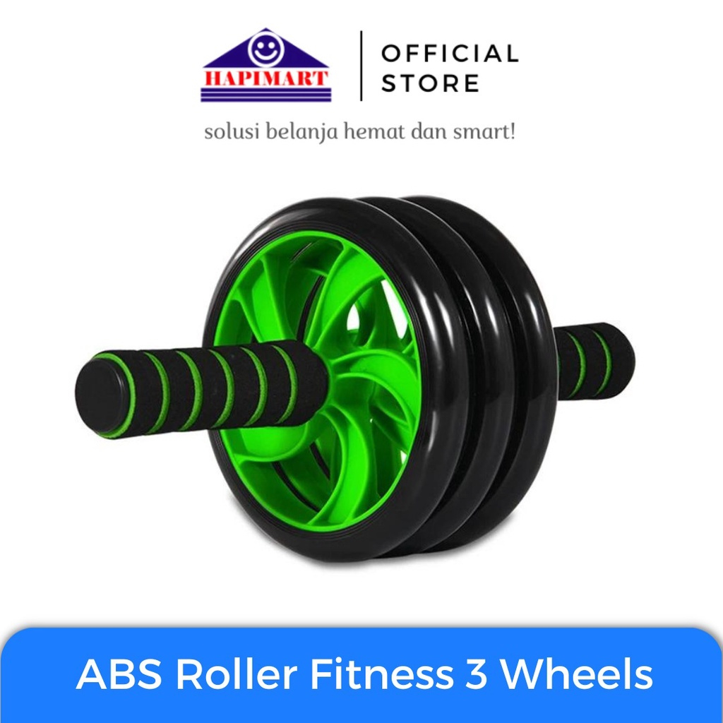 Jual Abs Roller Fitness 3 Wheels - Alat Fitness Roda Perut | Shopee ...