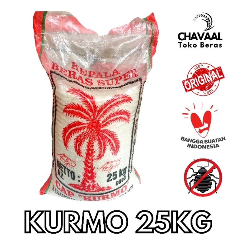 Jual Beras Kurmo Kepala Super 25Kg | Shopee Indonesia