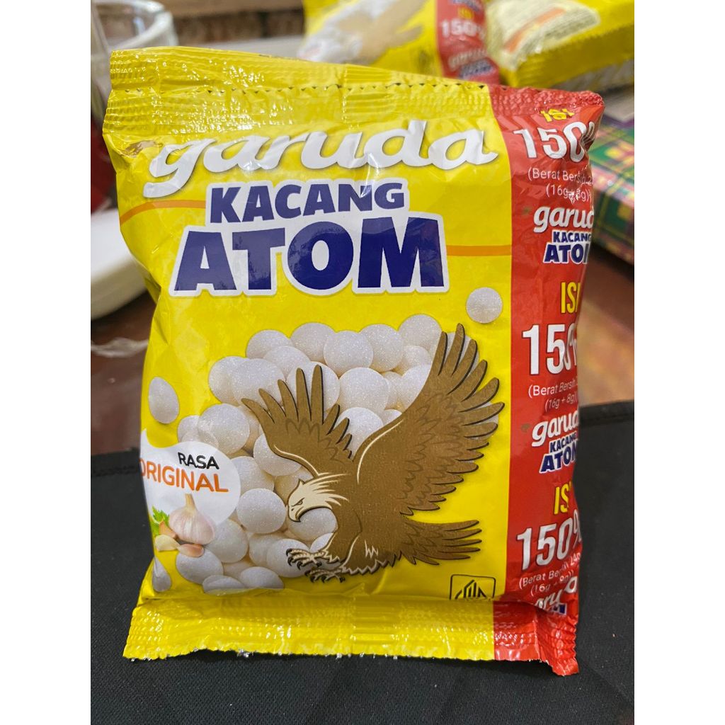 Jual Kacang Atom Garuda Original isi 10 Bks | Shopee Indonesia