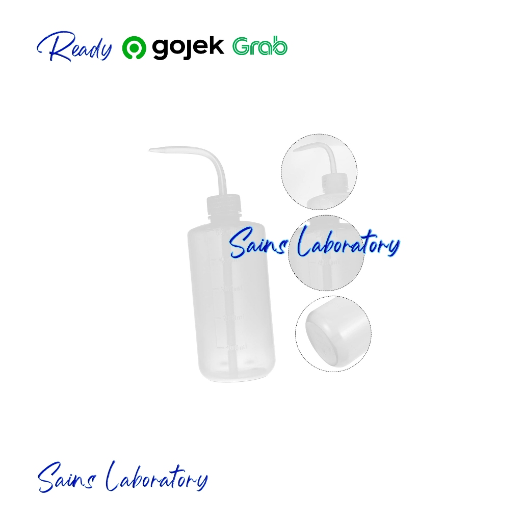 Jual Botol Semprot Laboratorium Botol Cuci Botol Plastik Aquades Wash ...