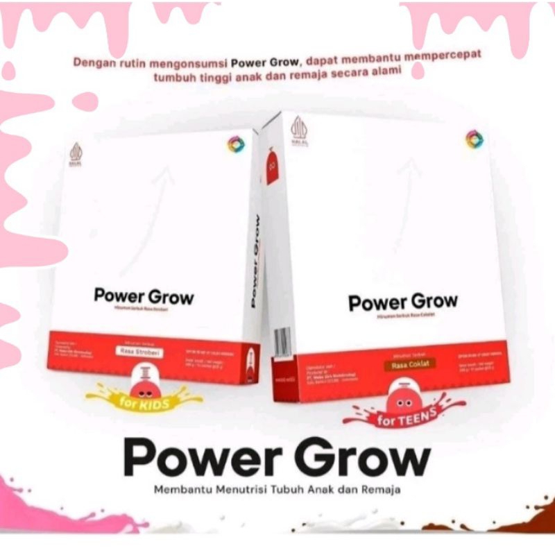 Jual {NEWFORMULASUSU} POWER GROW ORIGINAL100% penambah tinggi badan ...