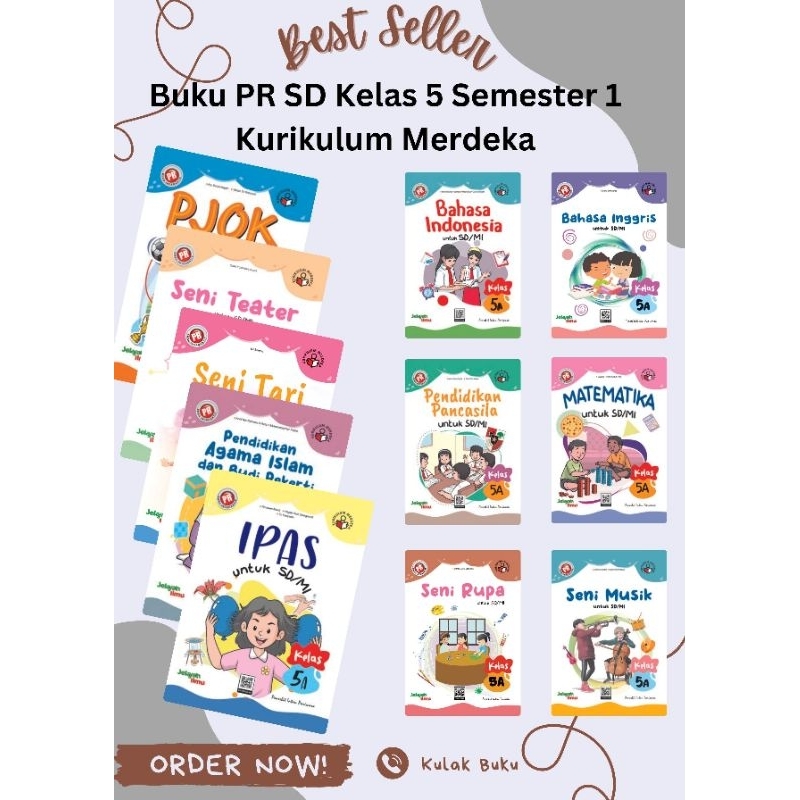Jual Buku PR Kurmer SD Kelas 5 Semester 1 Kurikulum Merdeka Intan Pariwara Edisi Terbaru ...