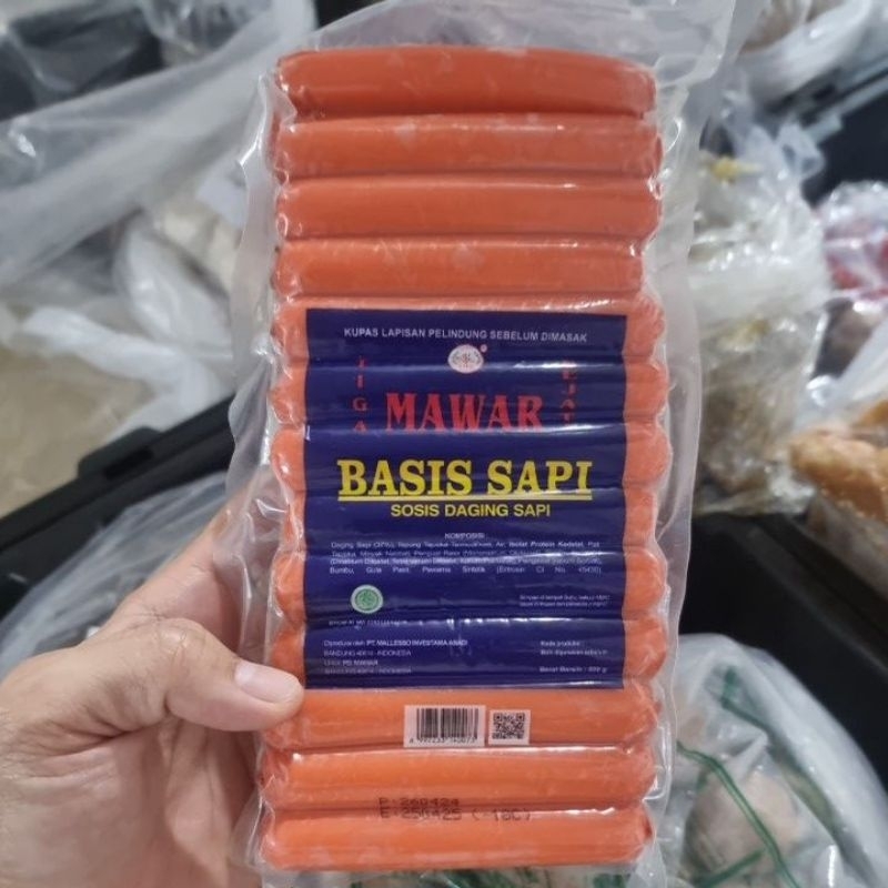 Jual Mawar Basis Sosis Sapi 500gr | Shopee Indonesia