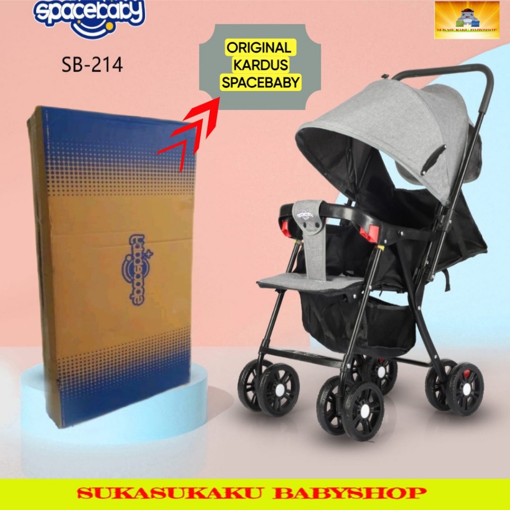Jual STROLLER SPACEBABY SB 203 / 204 / 214 / 215 / 207 / 315 / 316 / 5012 KERETA DORONG SPACE ...
