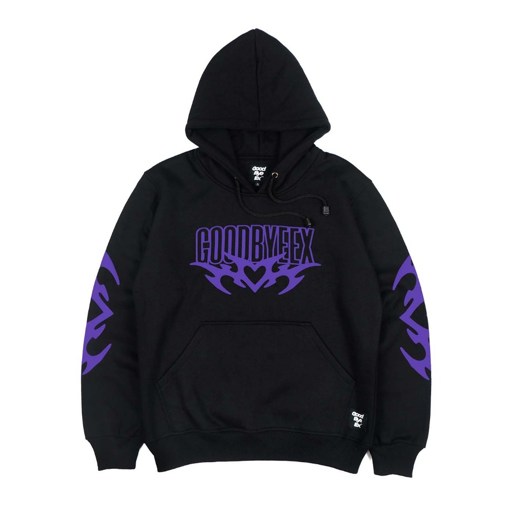 Jual GOOD BYE EX - Hoodie Tribal Love Black | Shopee Indonesia