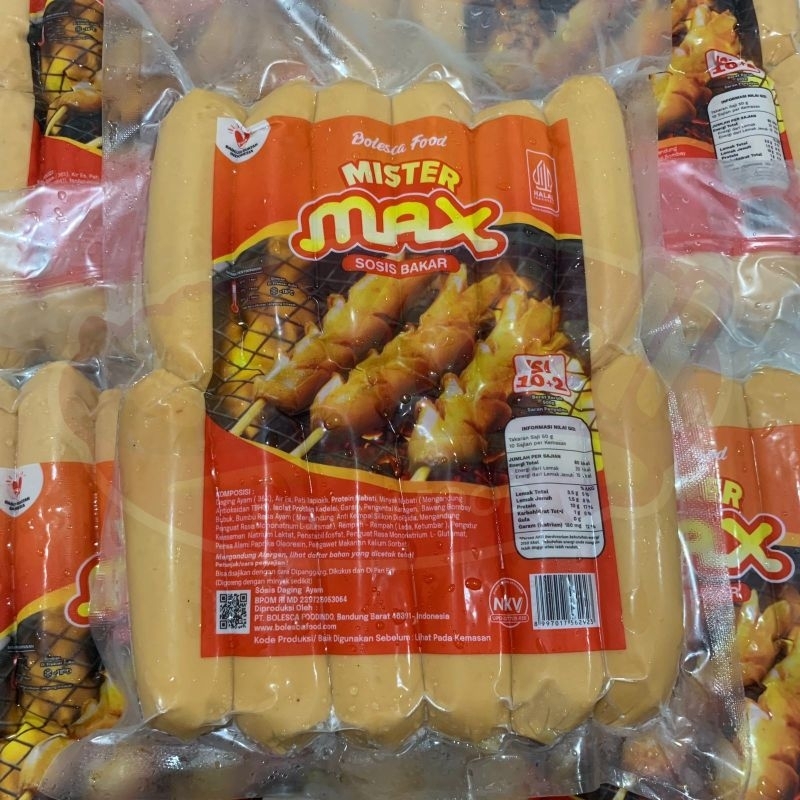 Jual MISTER MAX Sosis Bakar Mini / Jumbo 500gr | Shopee Indonesia