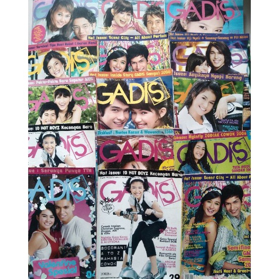 Jual Super Spesial majalah Preloved Majalah GADIS Edisi tahun 26 majalah bekas majalah jadul ...