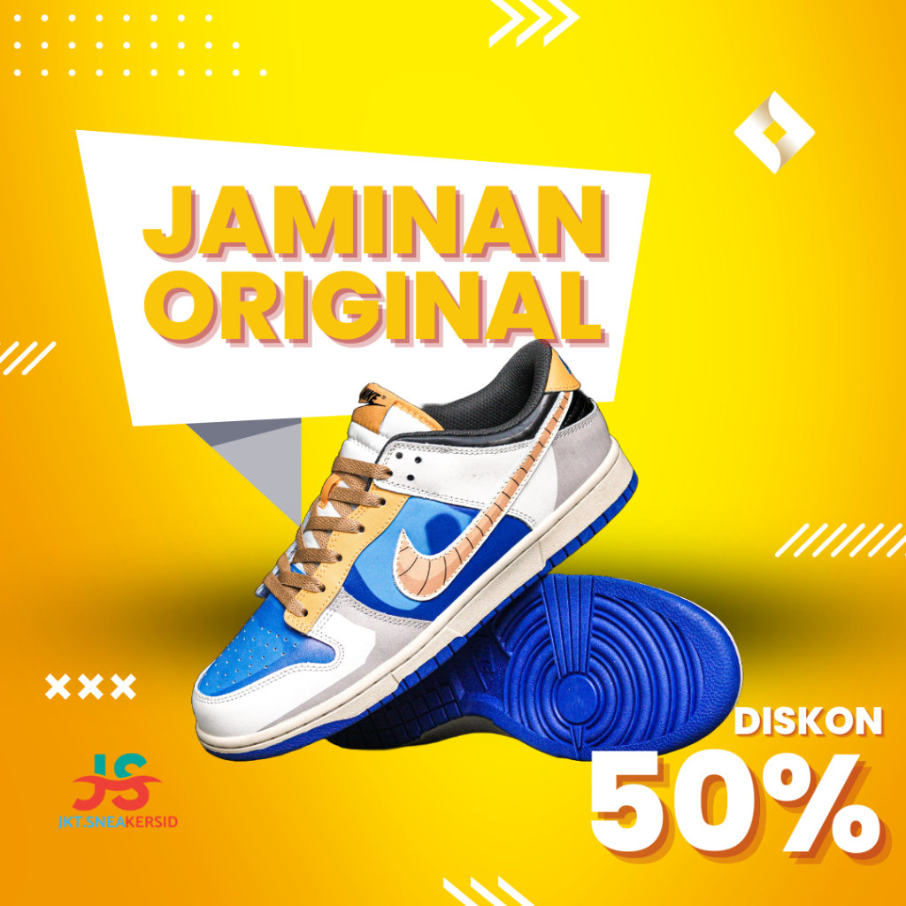 Jual NIKE DUNK LOW DRAGON BALL VEGETA CUSTOM | Shopee Indonesia