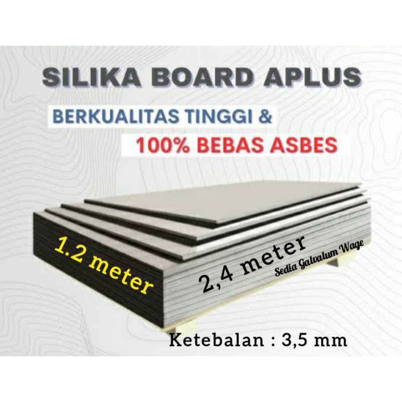 Jual Kalsiboard/GRC/silica Aplus 3,5mm | Shopee Indonesia