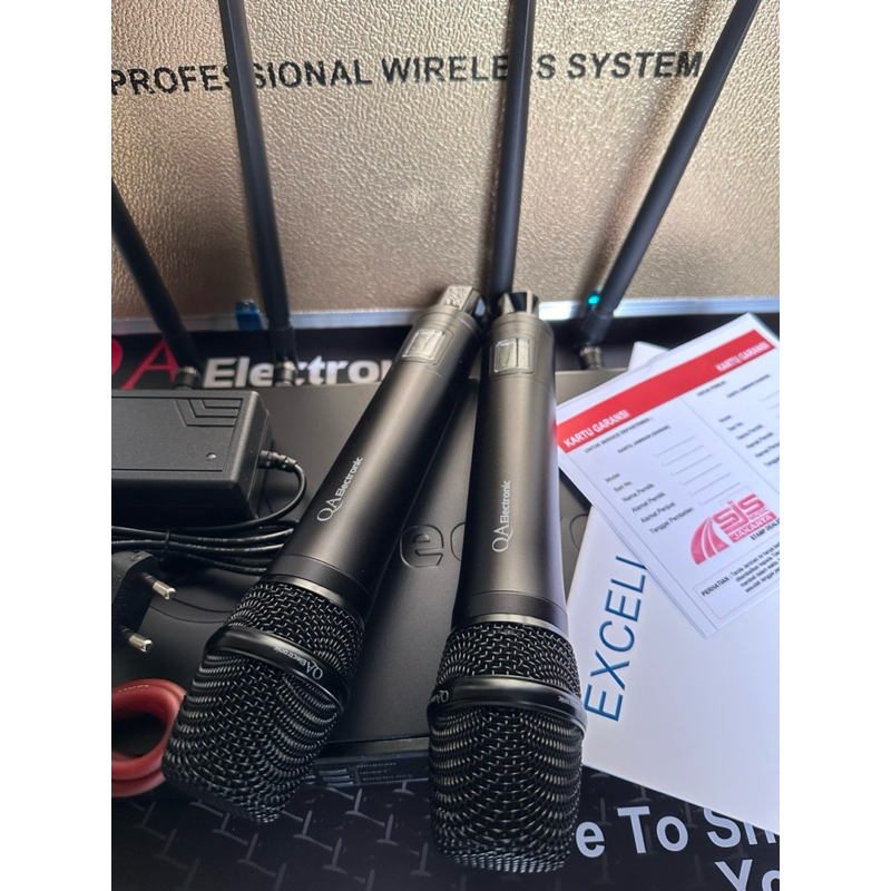 Jual Mic Wireless QA Electronic KD620 pro KD620PRO Original Resmi By ...