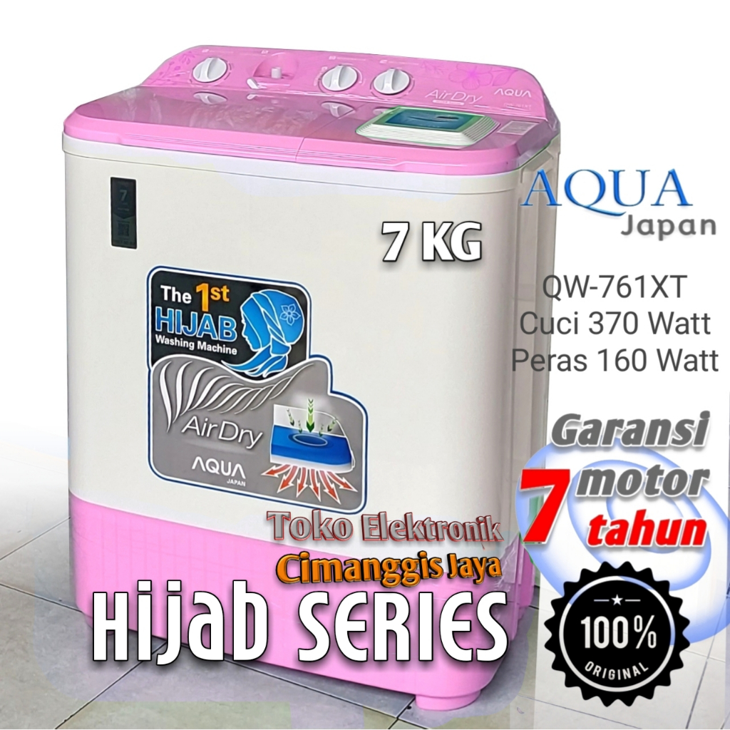 Jual mesin cuci Aqua 2 tabung 7 kg 8 kg 9 kg 10 kg 12 kg | Shopee Indonesia