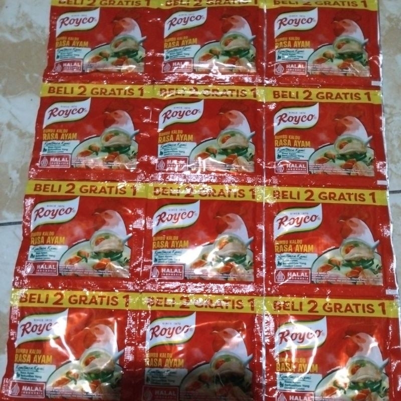 Jual Royco Ayam 1 renceng isi 18 sachet | Shopee Indonesia