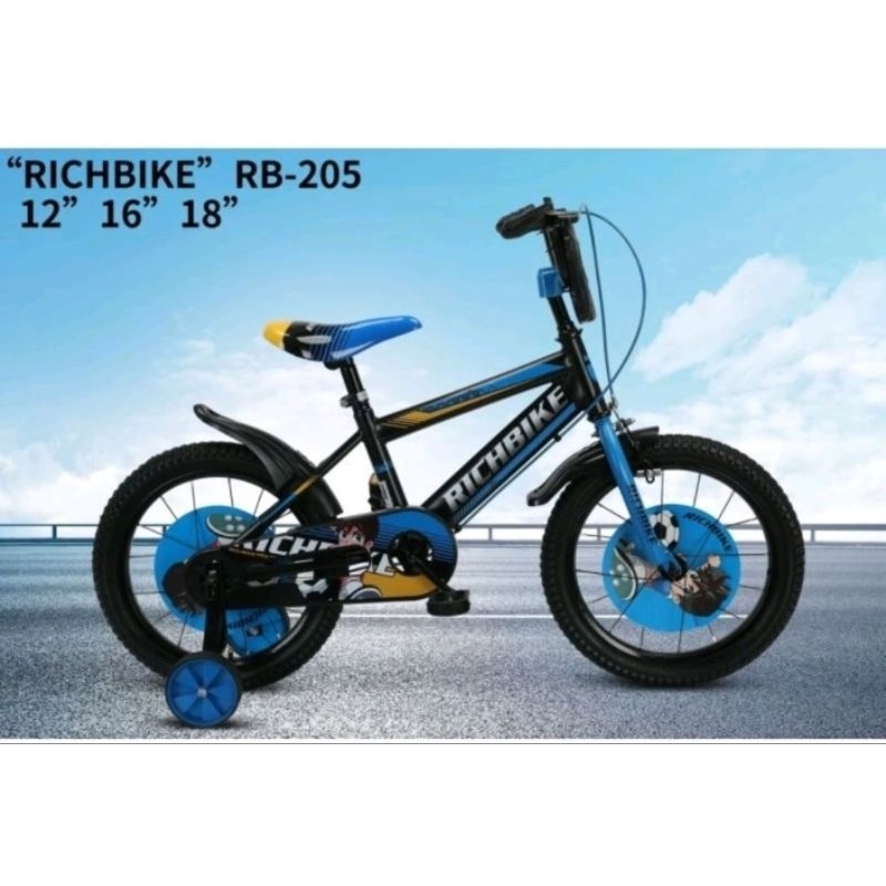 Jual Sepeda Anak Laki Laki BMX Rich Bike RB 205 (dikirim sudah dirakit ...