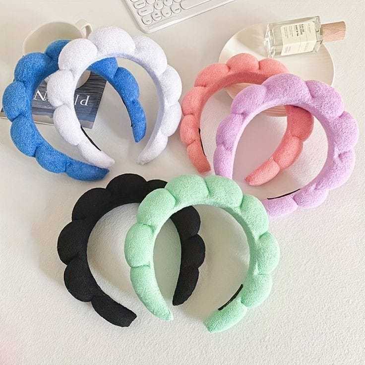 Jual Bando Simple Polos Shellie Korean Fluffy Head Band / Bando Bulat ...