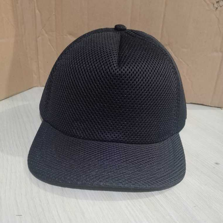 Jual Topi Jaring Hitam Polos-Topi jaring Hitam Polos | Shopee Indonesia