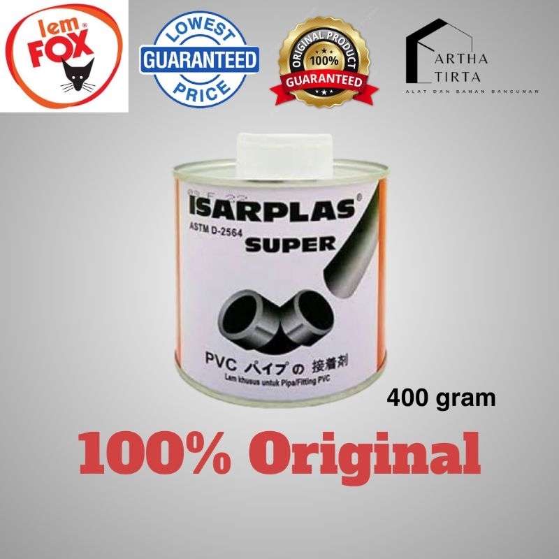 Jual Lem Pipa PVC Isarplas KALENG Original / Lem Paralon KALENG 400 gram | Shopee Indonesia