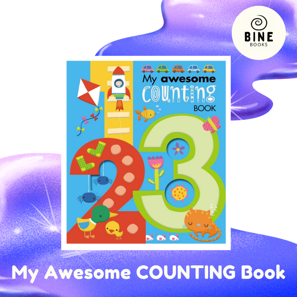Jual [BINE] My Awesome COUNTING book buku mengenal angka untuk anak ...