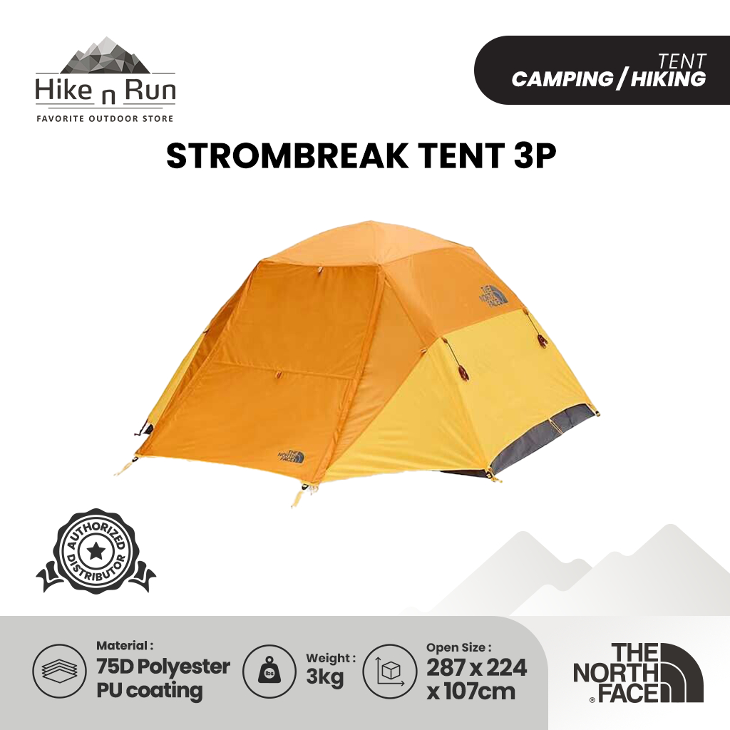 Jual Tenda Camping TNF The North Face NF0A3BYH Stormbreak Tent 2 Orang ...