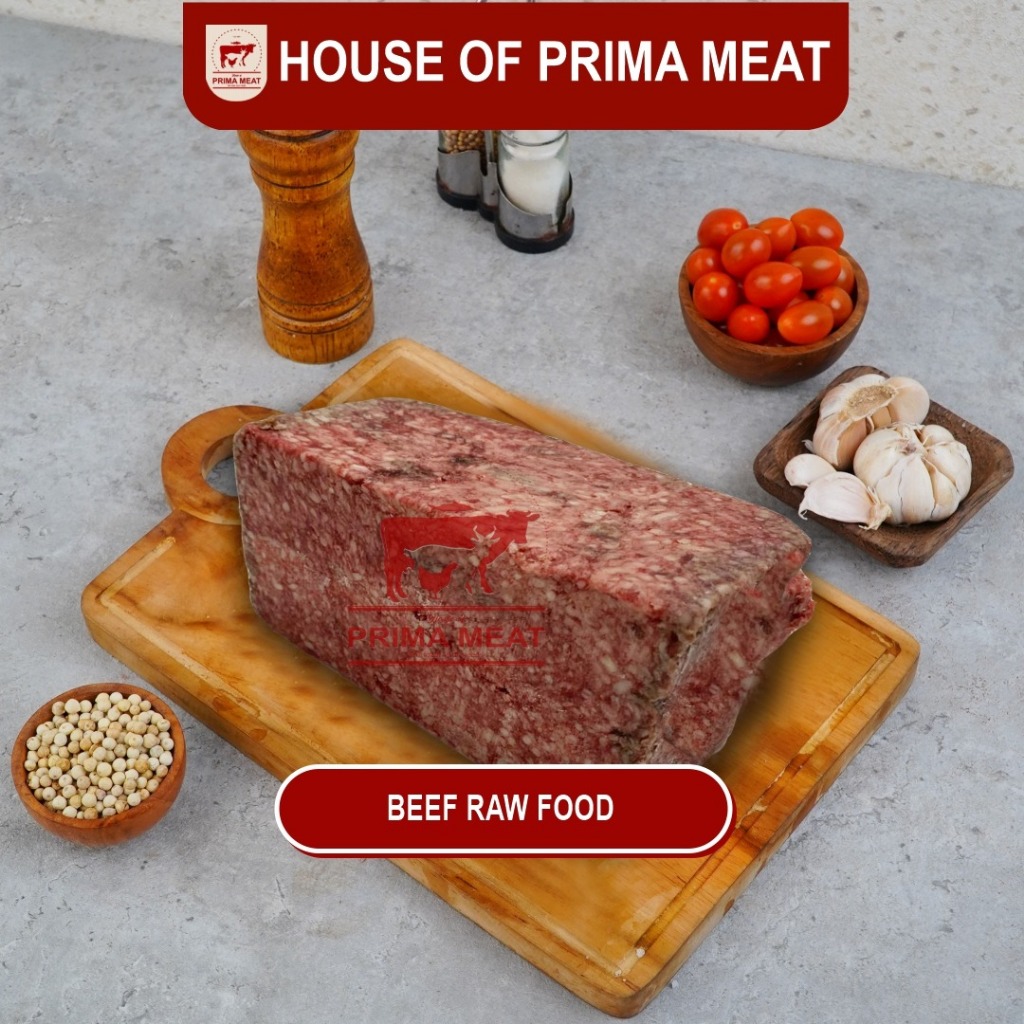 Jual Beef Raw Food 1kg / Dog Food / Makanan Kucing / Kitten / Makanan ...