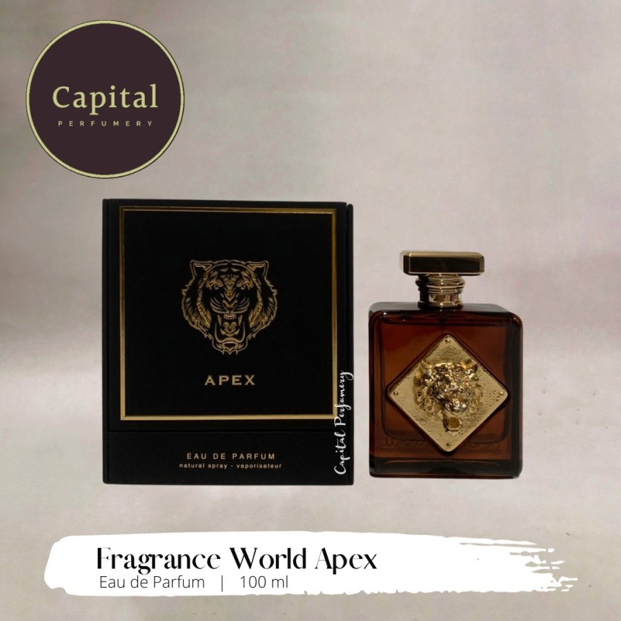 Jual parfum original fragrance world apex for men edp 100ml | Shopee ...