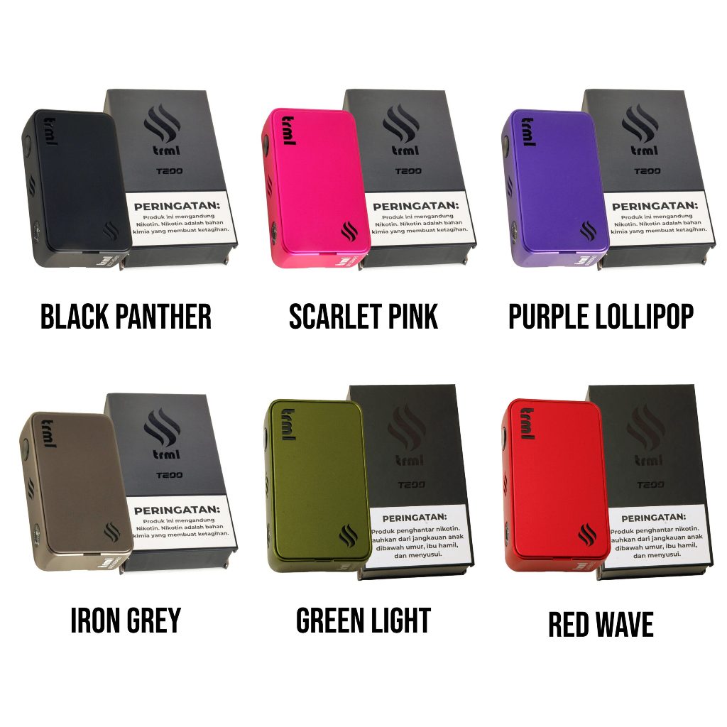 Jual TRML T200 Variable Mod - Black Phanter Iron Grey Scarlet Pink ...