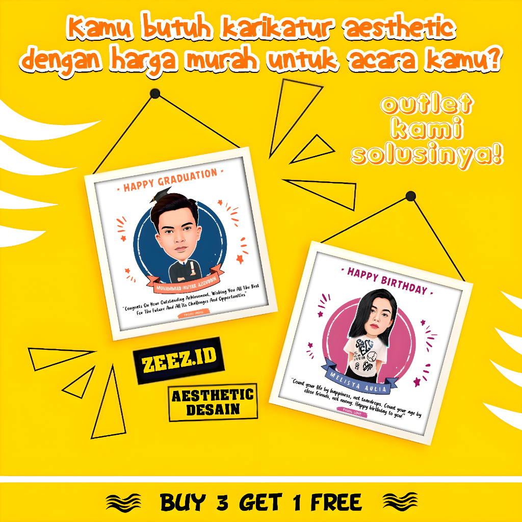 Jual KHUSUS PREORDER KADO VEKTOR KARIKATUR HD ESTETIK - AESTHETIC KADO ...