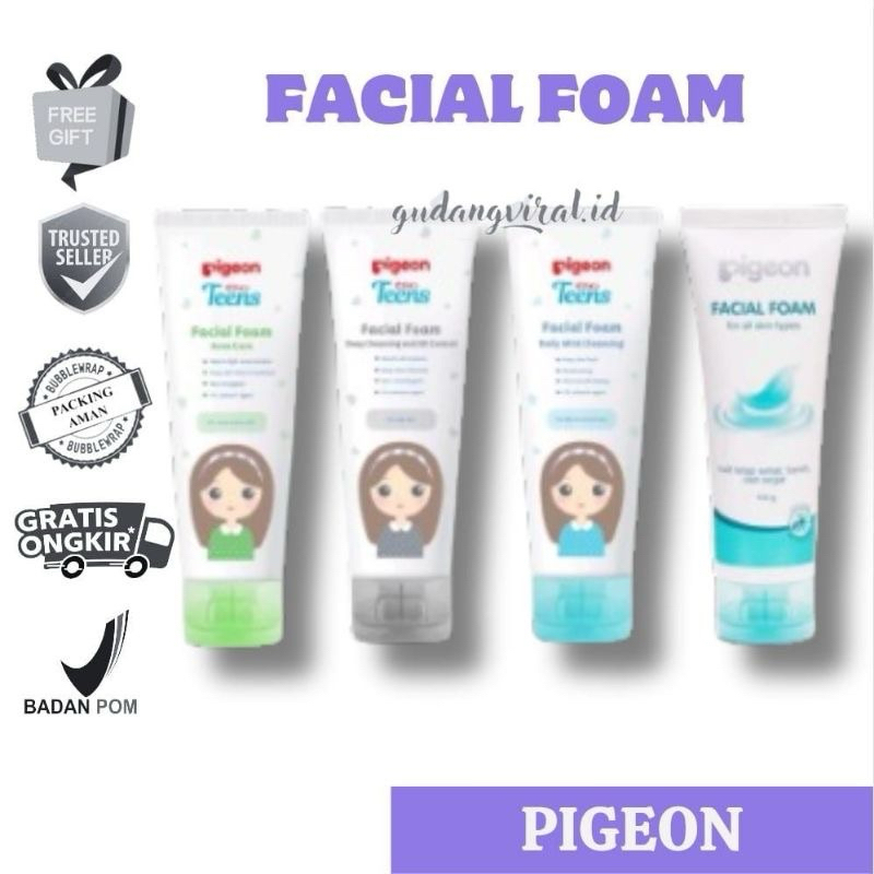 Jual Facial Foam Pigeon 40grm | Shopee Indonesia