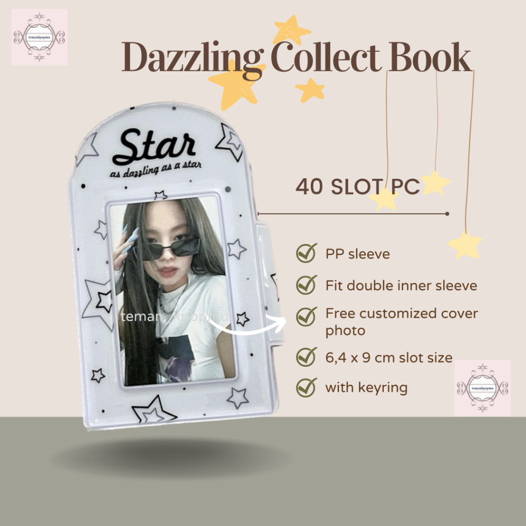 Jual Dazzling Collect Book 1P Kolbuk isi 32 Slot Album Photocard Kpop ...