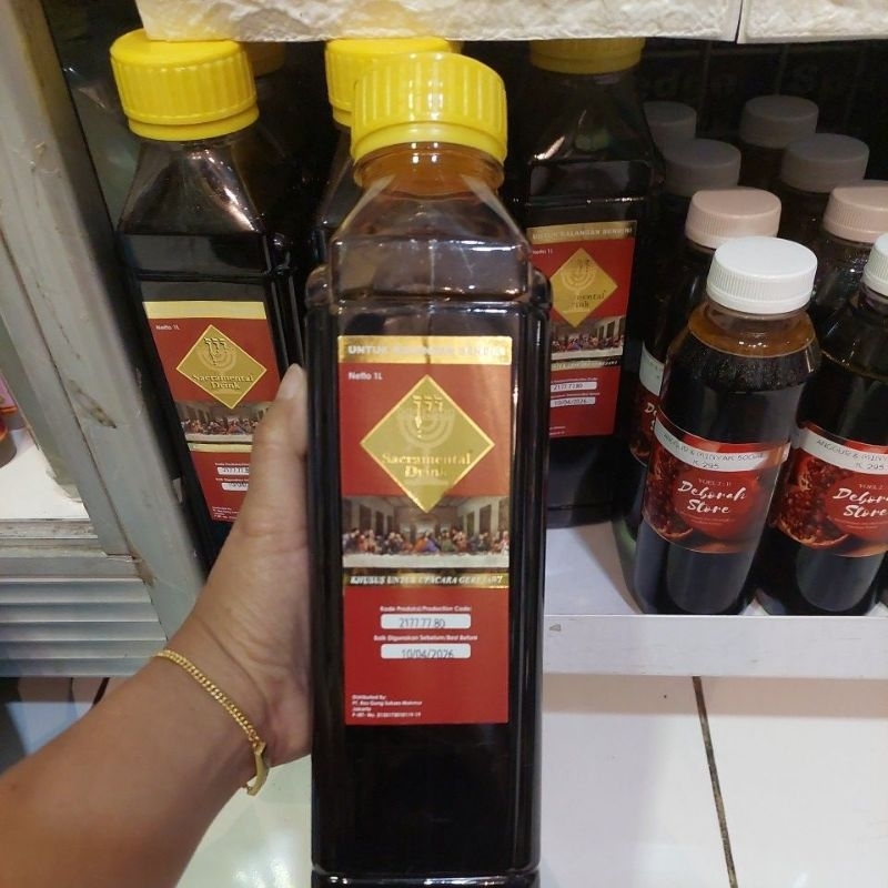 Jual Anggur perjamuan 1 liter | Shopee Indonesia