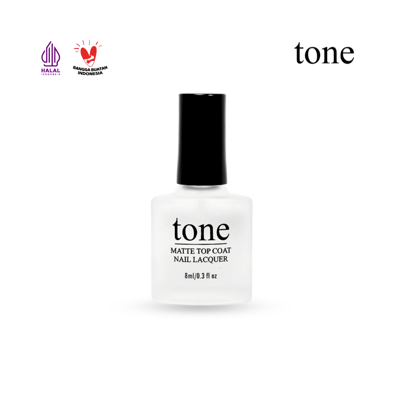 Jual TONE Matte Top Coat | Doff finish | Kutek Matte | Cat Kuku | Nail ...