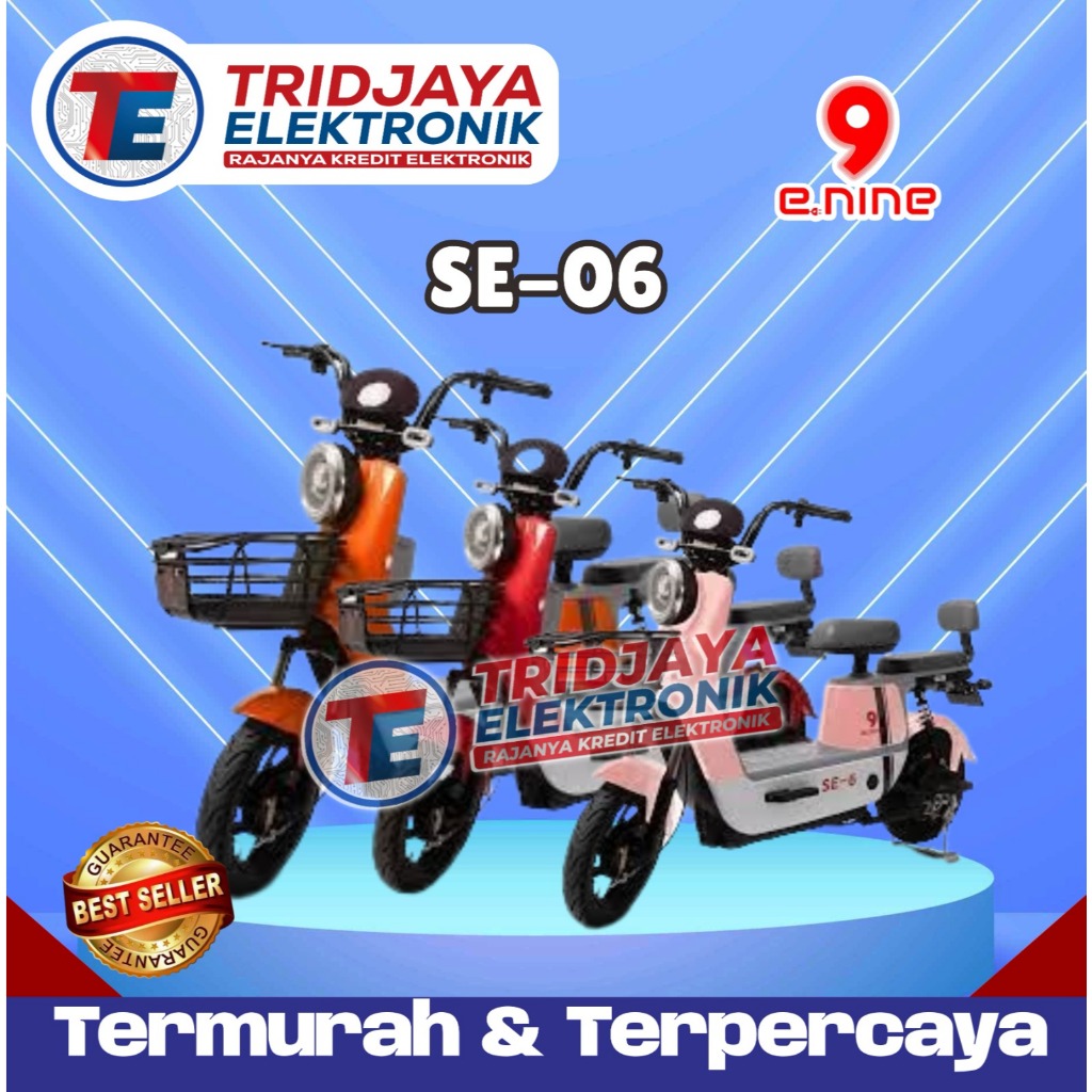 Jual sepeda listrik anak ENINE SE-06 Terbaru Termurah garansi resmi ...