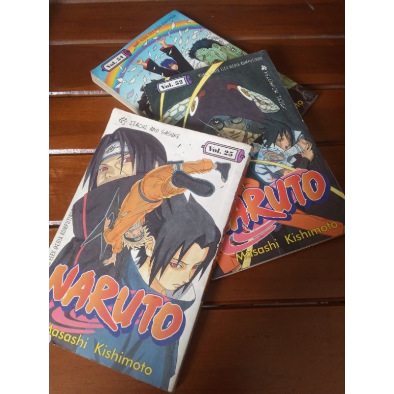 Jual KOMIK NARUTO CABUTAN - MASASHI KISHIMOTO | Shopee Indonesia