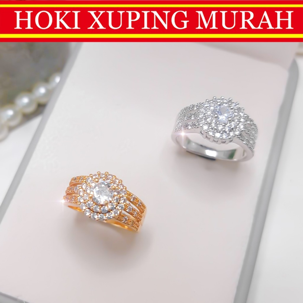 Jual Cincin Perhiasan Wanita Dewasa Dan Remaja Model Simpel Dan ...