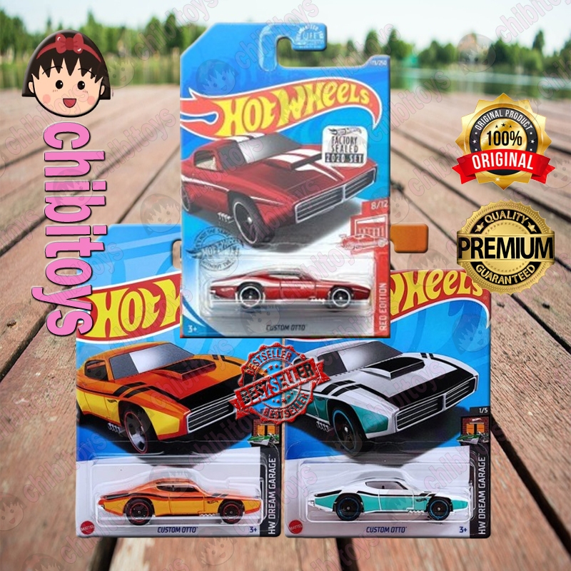 Jual HOTWHEELS CUSTOM OTTO 2020 2024 ORANGE HIJAU PUTIH - FACTROY ...