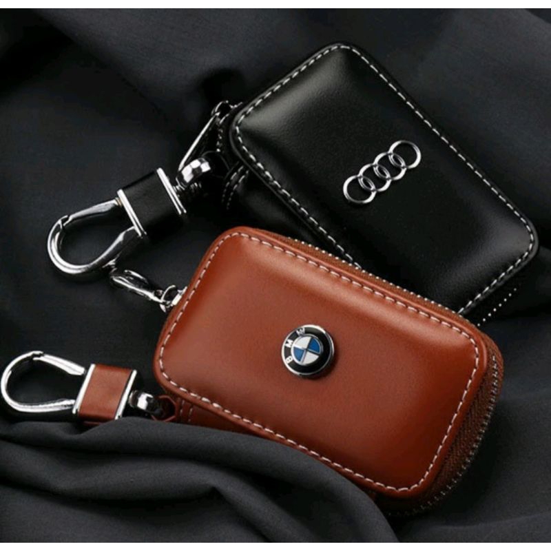 Jual Dompet kunci mobil/motor gantungan ( sarung kunci dompet kulit ...