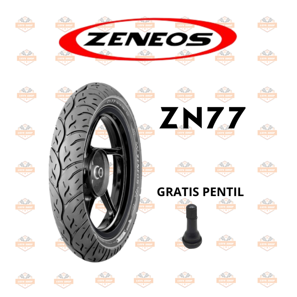 Jual Ban Motor ZENEOS ZN77 70/90 17 // Ban Luar Tubeless RING 17 ...