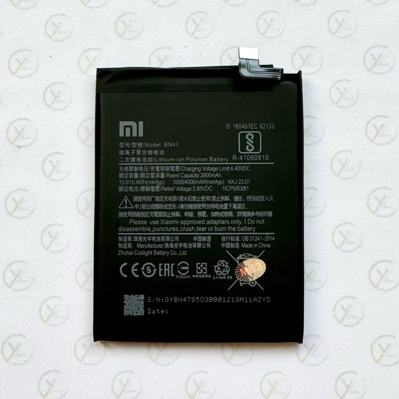 Jual BATERAI BN47 | REDMI 6 PRO / XIAOMI A2 LITE | Shopee Indonesia