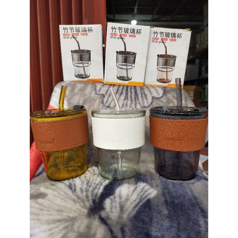 Jual Gelas Tumbler Kaca Ashtetic (Gorgous Slub Glass) + BOX | Shopee ...