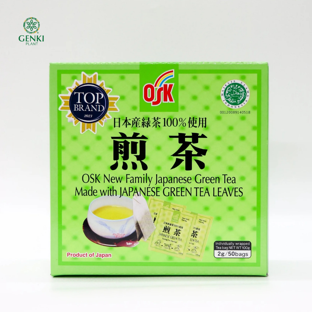 Jual OSK Japanese Green Tea / Teh Hijau Green Tea Jepang - 50 Sachet | Shopee Indonesia