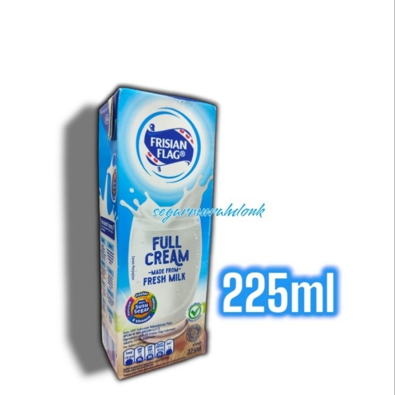 Jual Frisian Flag Susu UHT Full Cream 225ml | Shopee Indonesia