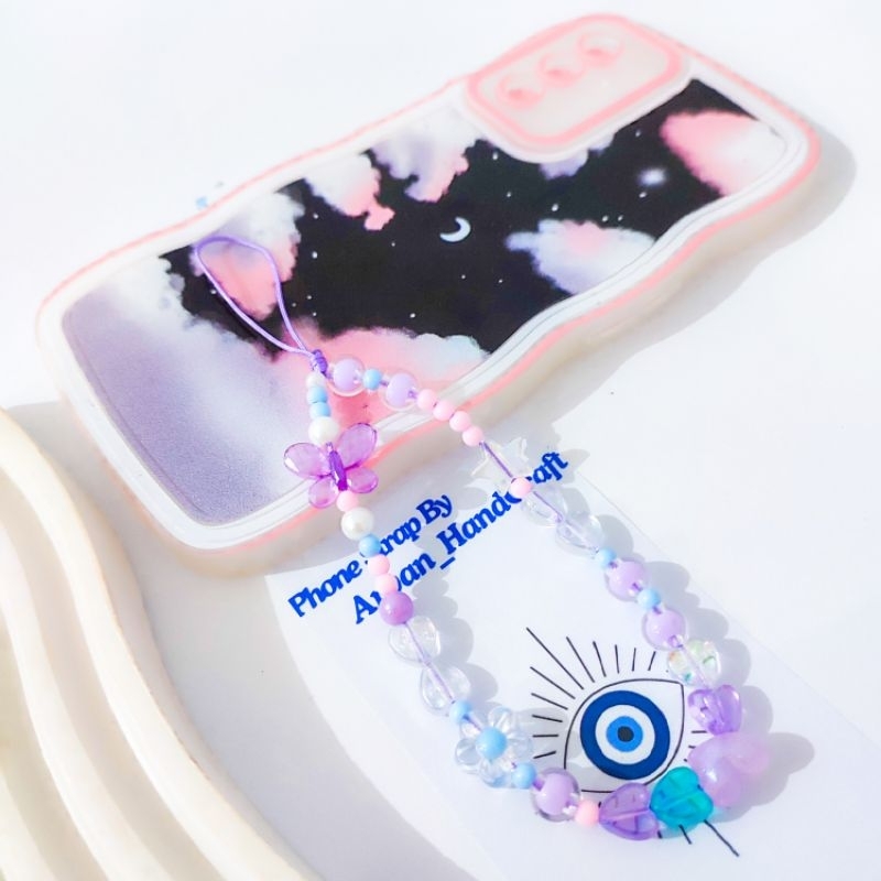 Jual Strap Phone Manik // Gantungan Aksesoris Hp Manik Bracelet P.1 ...