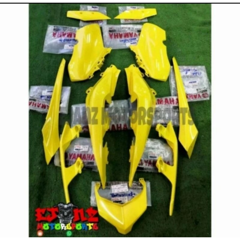 Jual Cover body halus full set Yamaha XMAX X MAX 250 Original Kuning ...