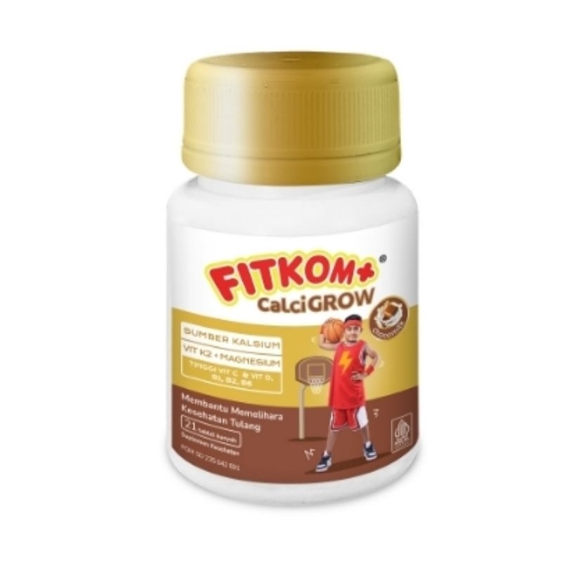 Jual FITKOM CALCI GROW 21 Tab Per botol. | Shopee Indonesia
