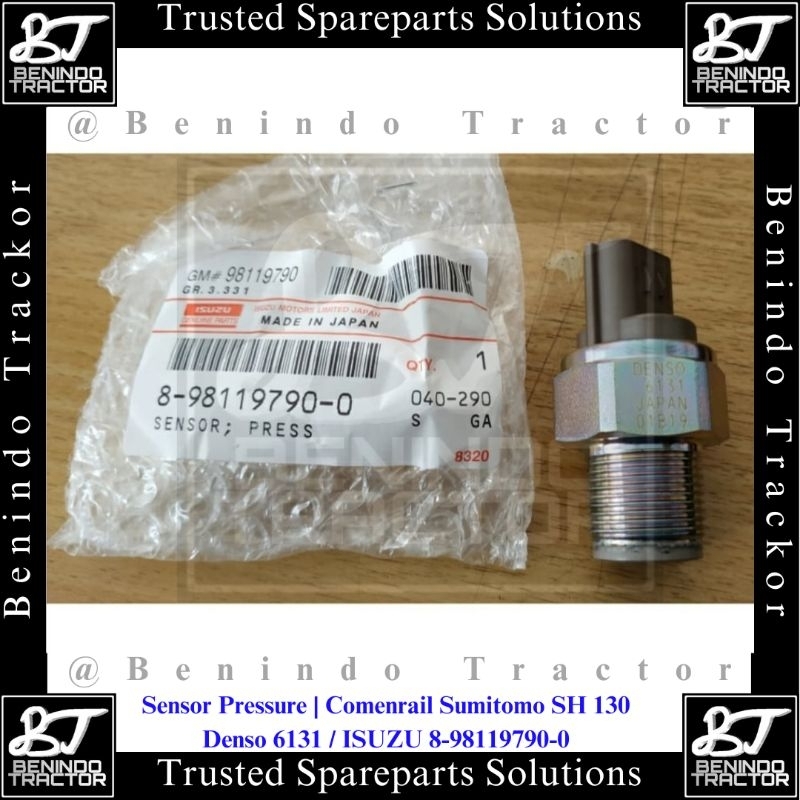 Jual Sensor Pressure Denso Asli 6131 Part 8-98119790-0 | Sensor ...